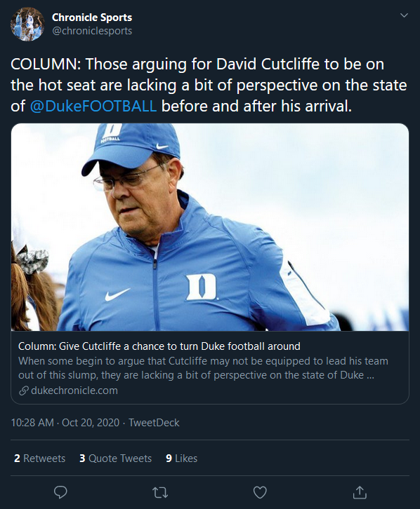 State of the Program – Paging Fred Goldsmith – Bull City Coordinators ...